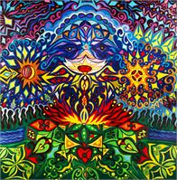Crop Circle Creation Painting By Andrea Fuenzalida - gotartwork.com